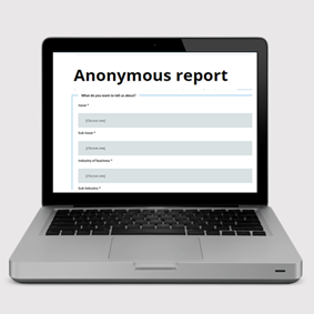 Report a problem without telling us who you are - Easy Read - Fair Work ...